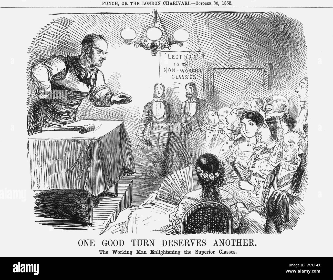 'One Good Turn Deserves Another. The Working Man Enlightening the ...