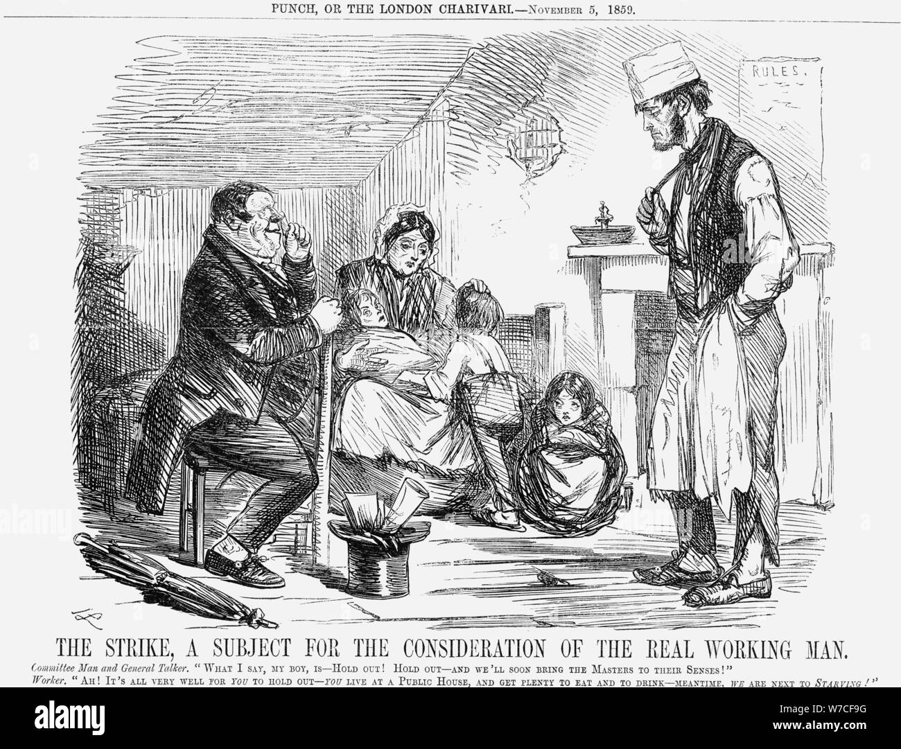Working class men 19th century britain hi-res stock photography and ...