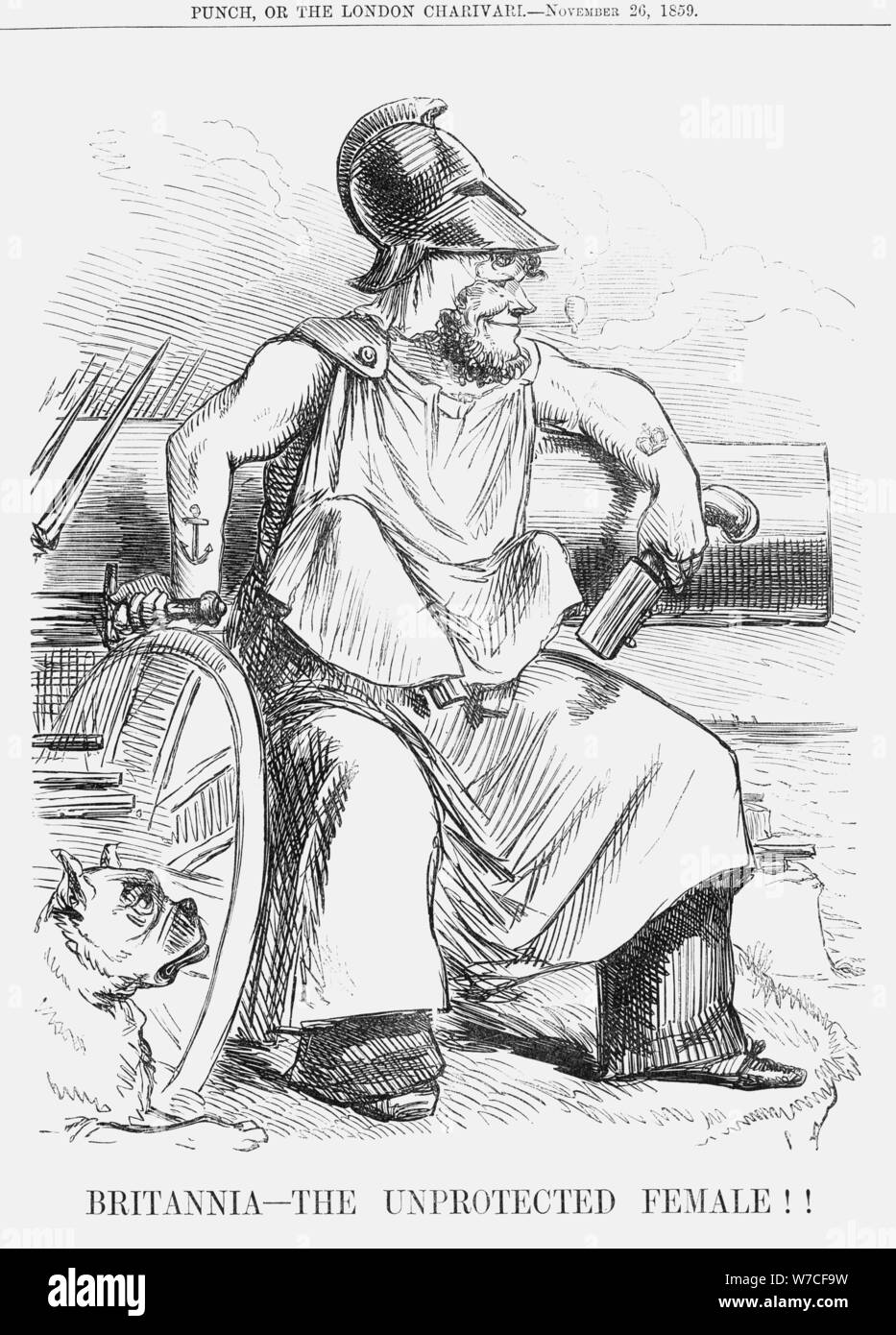 Female britannia Black and White Stock Photos & Images - Alamy