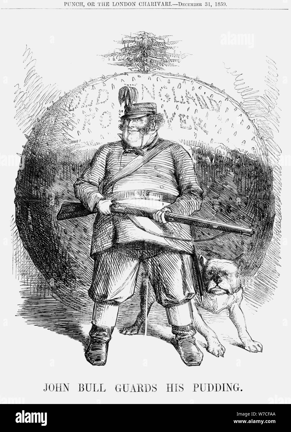 John bull guards pudding hi-res stock photography and images - Alamy