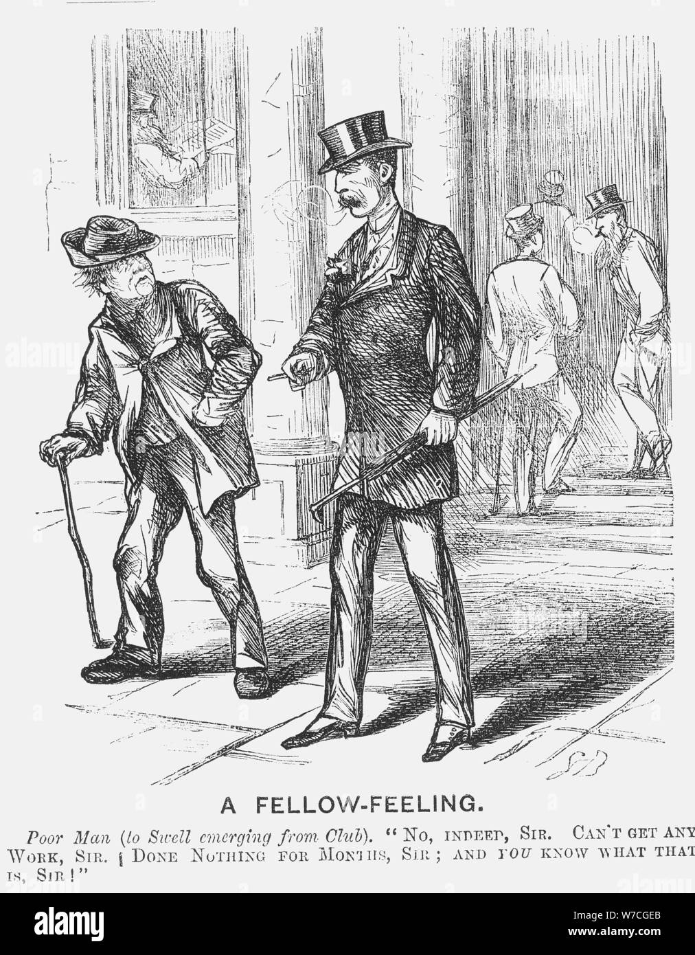 'A Fellow-Feeling', 1868. Artist: Georgina Bowers Stock Photo - Alamy