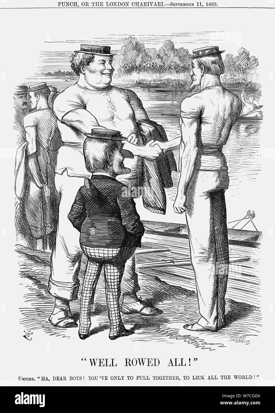 Rowed boats Black and White Stock Photos & Images - Alamy