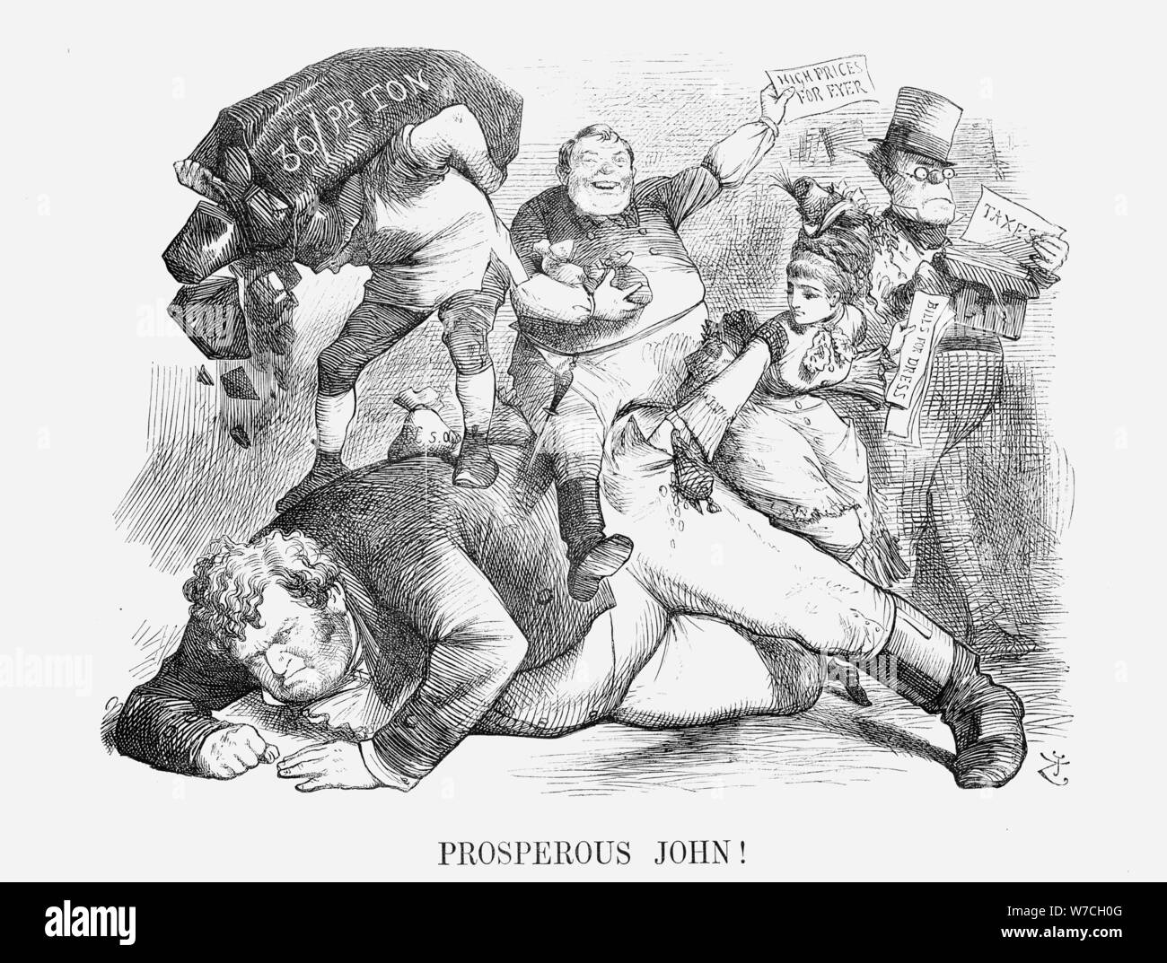 Cartoon poor man hi-res stock photography and images - Alamy