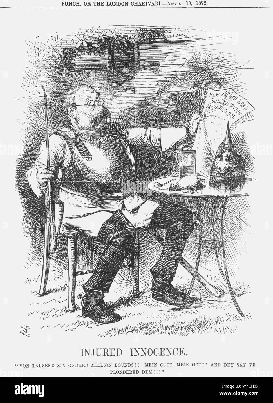 German political cartoon hi-res stock photography and images - Alamy