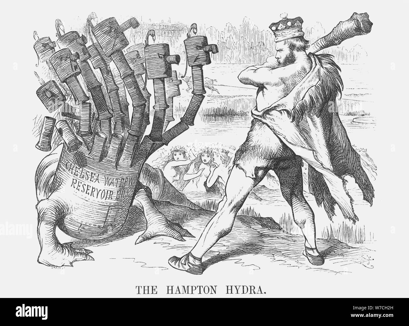 Hydra mythology hi-res stock photography and images - Alamy