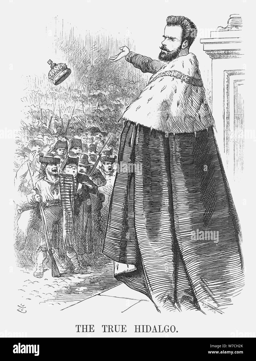 'The True Hidalgo', 1873. Artist: Joseph Swain Stock Photo - Alamy