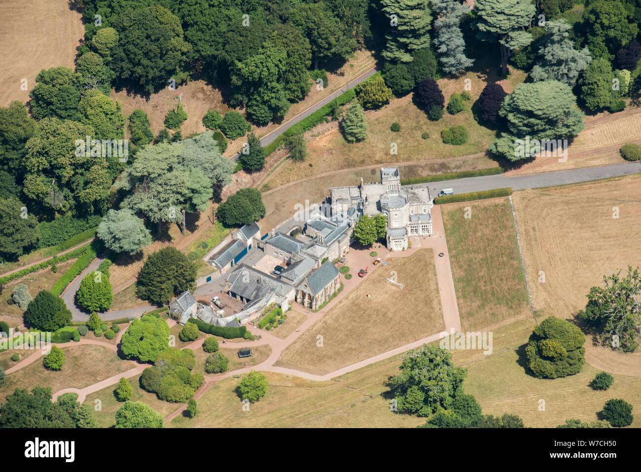 Luscombe Castle, Dawlish, Devon, 2018. Creator: Historic England Staff ...