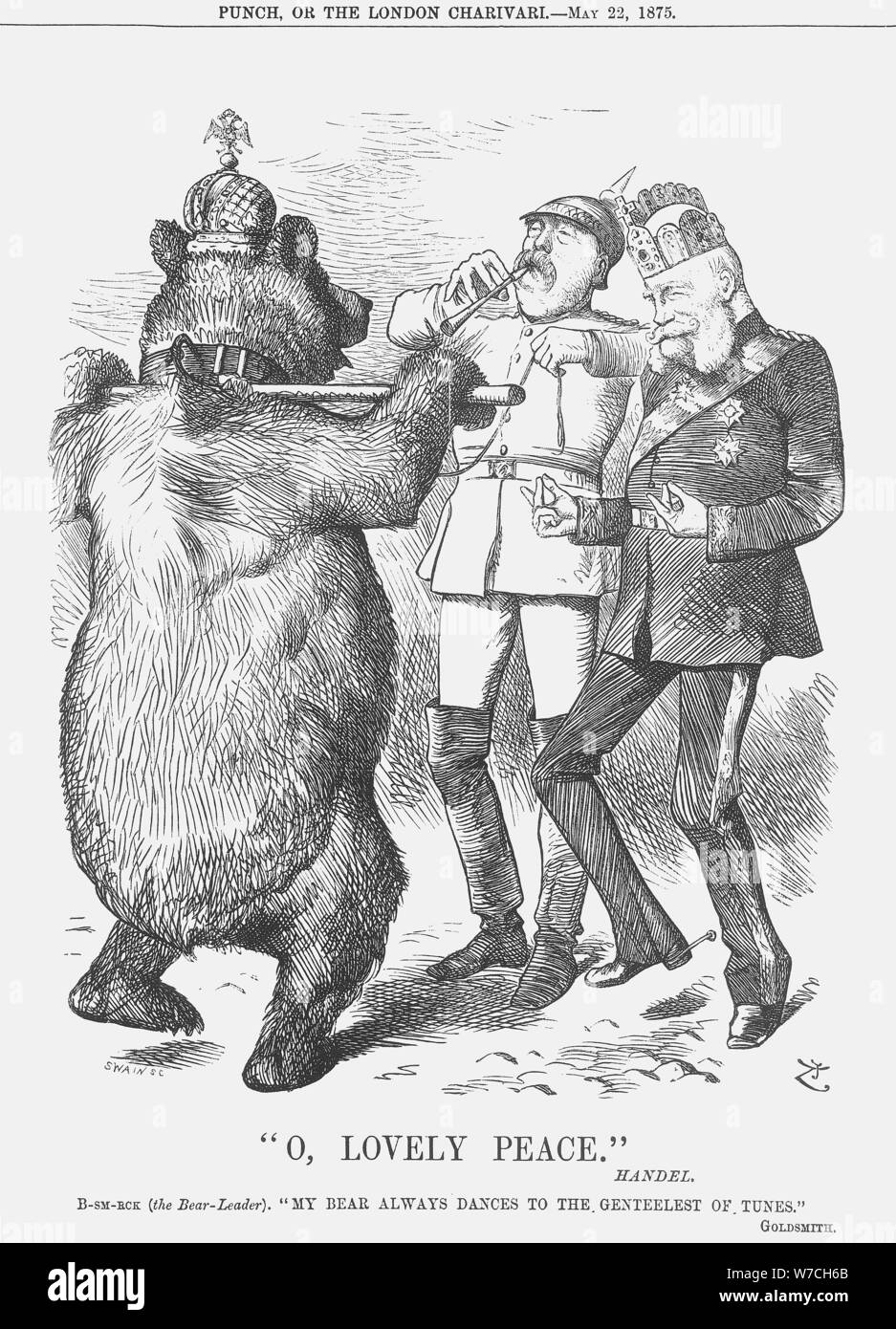 O, Lovely Peace, 1875. Artist: Joseph Swain Stock Photo - Alamy