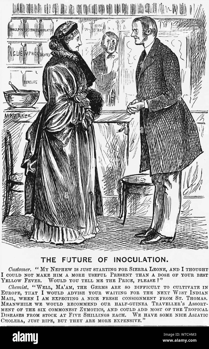 Inoculation 19th century hi-res stock photography and images - Alamy