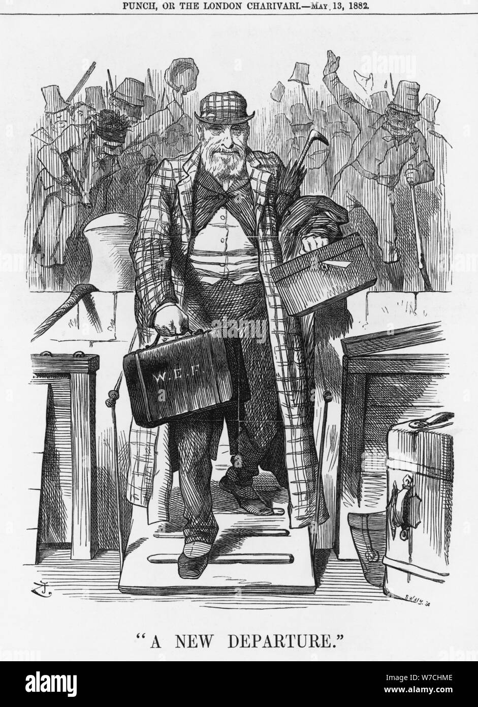 A New Departure, 1882. Artist: Joseph Swain Stock Photo - Alamy