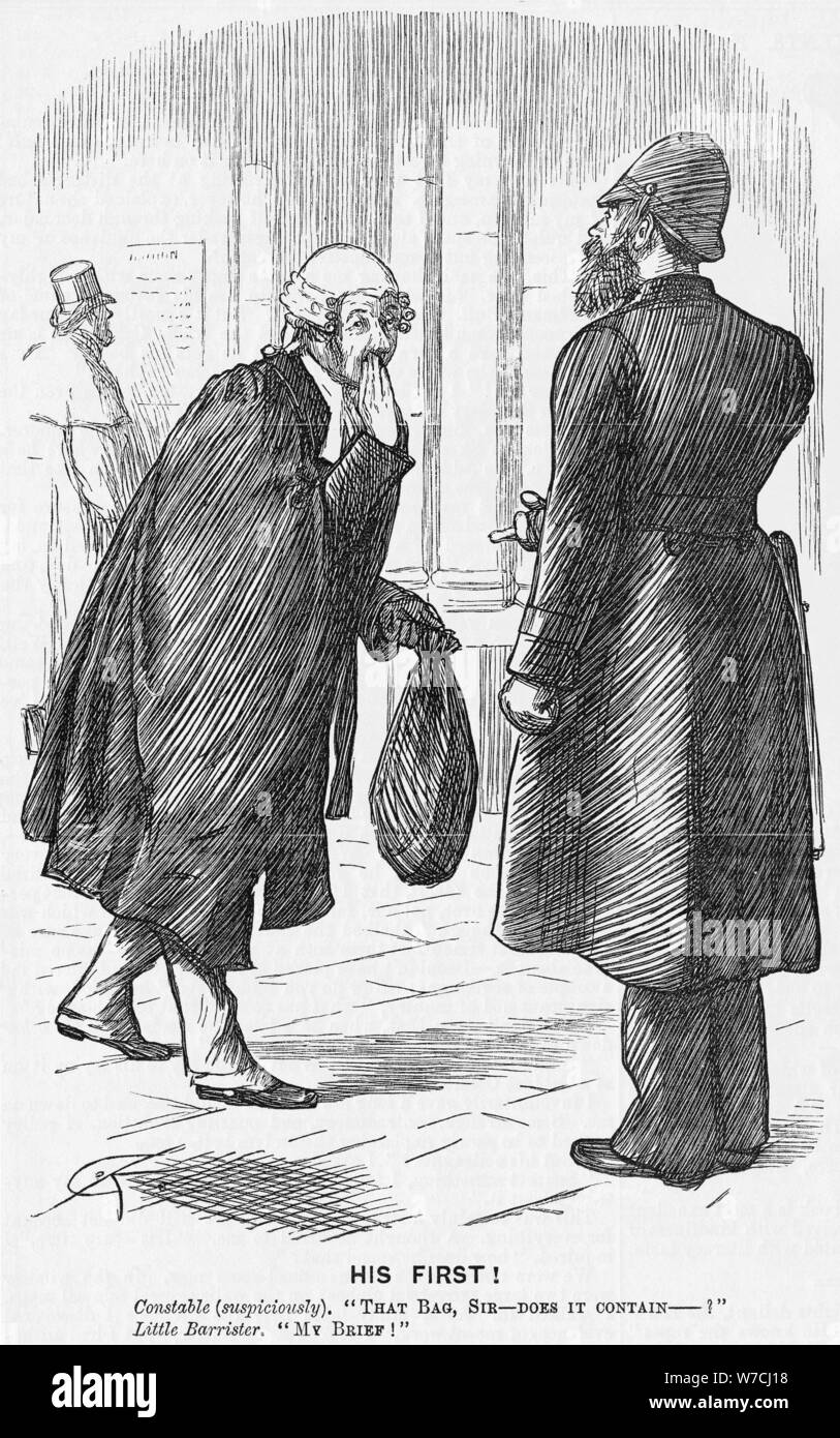 'His First!', 1885. Artist: Unknown Stock Photo - Alamy