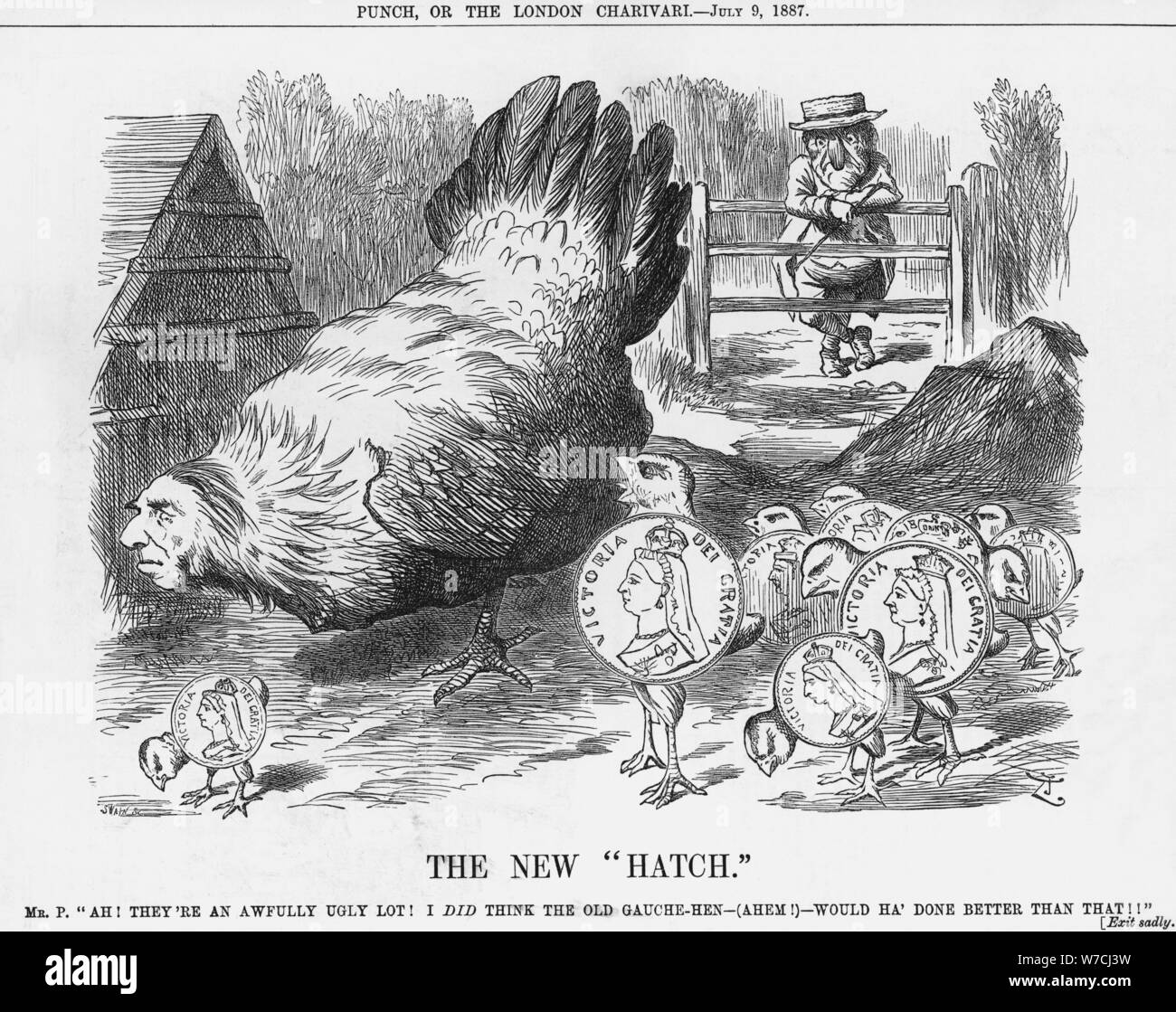 'The New Hatch', 1887. Artist: Joseph Swain Stock Photo - Alamy