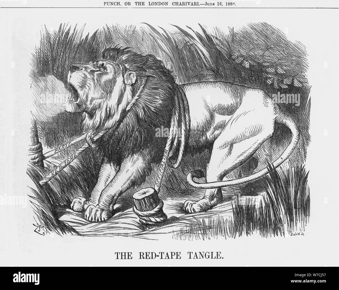 Tangled red tape hi-res stock photography and images - Alamy