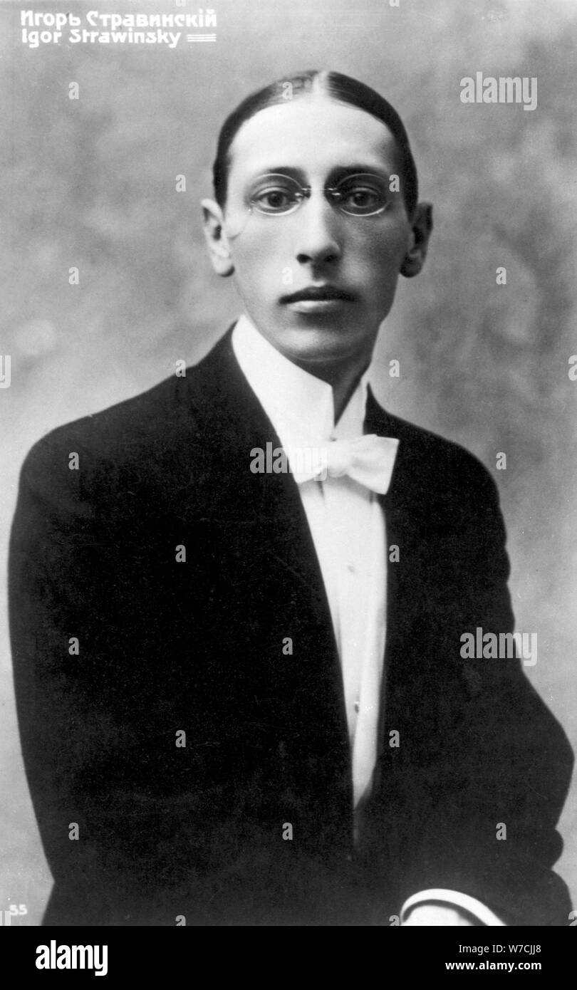 Igor stravinsky portrait hi-res stock photography and images - Alamy