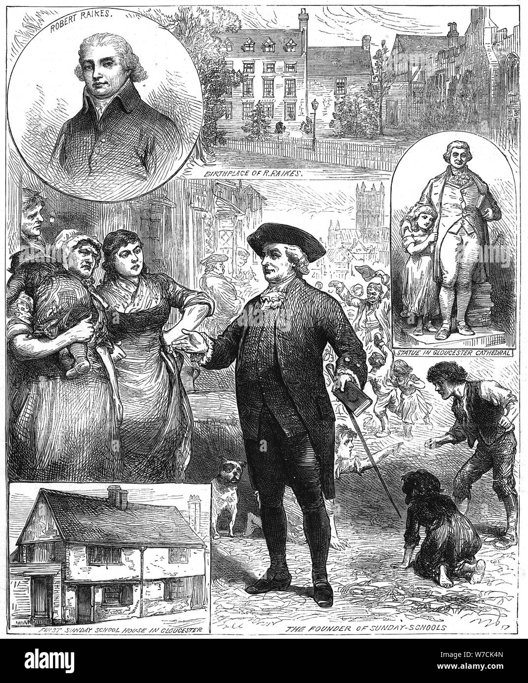 Robert raikes sunday school hi-res stock photography and images - Alamy