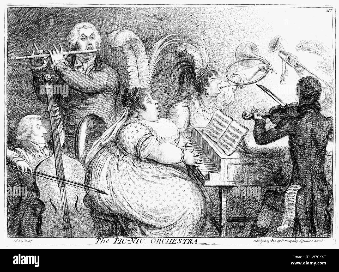 Gilray cartoon hi-res stock photography and images - Alamy