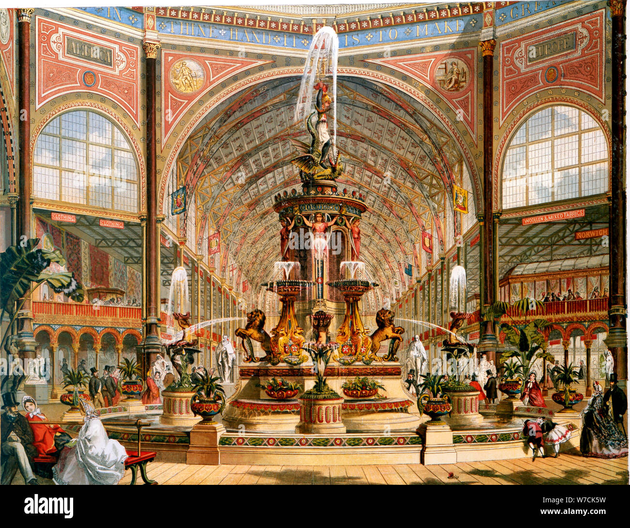 Interior crystal palace hi-res stock photography and images - Alamy