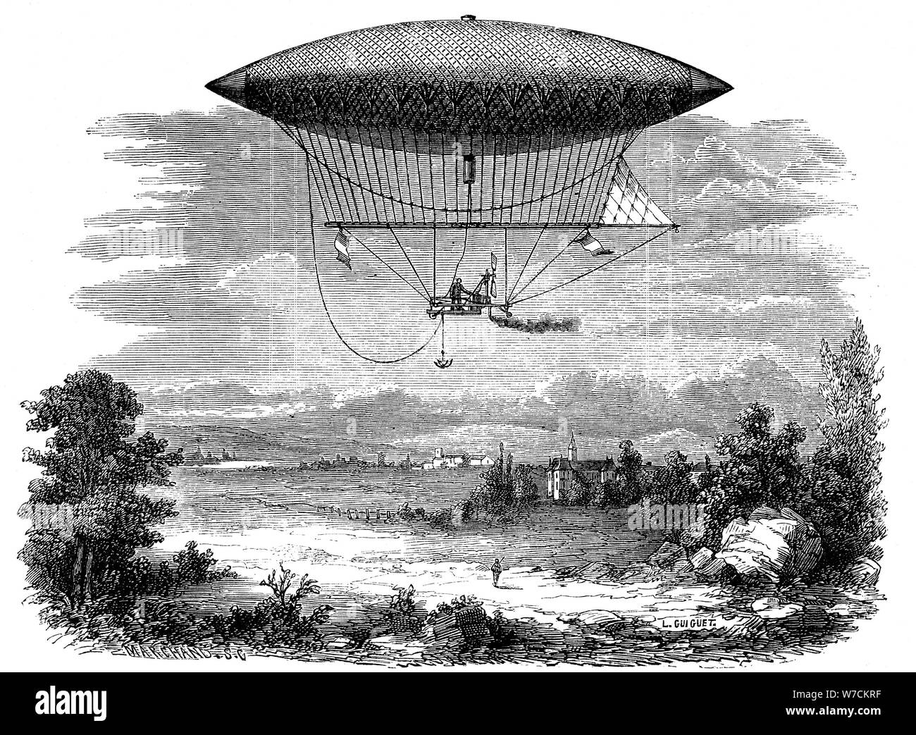 Steam powered airship hi-res stock photography and images - Alamy