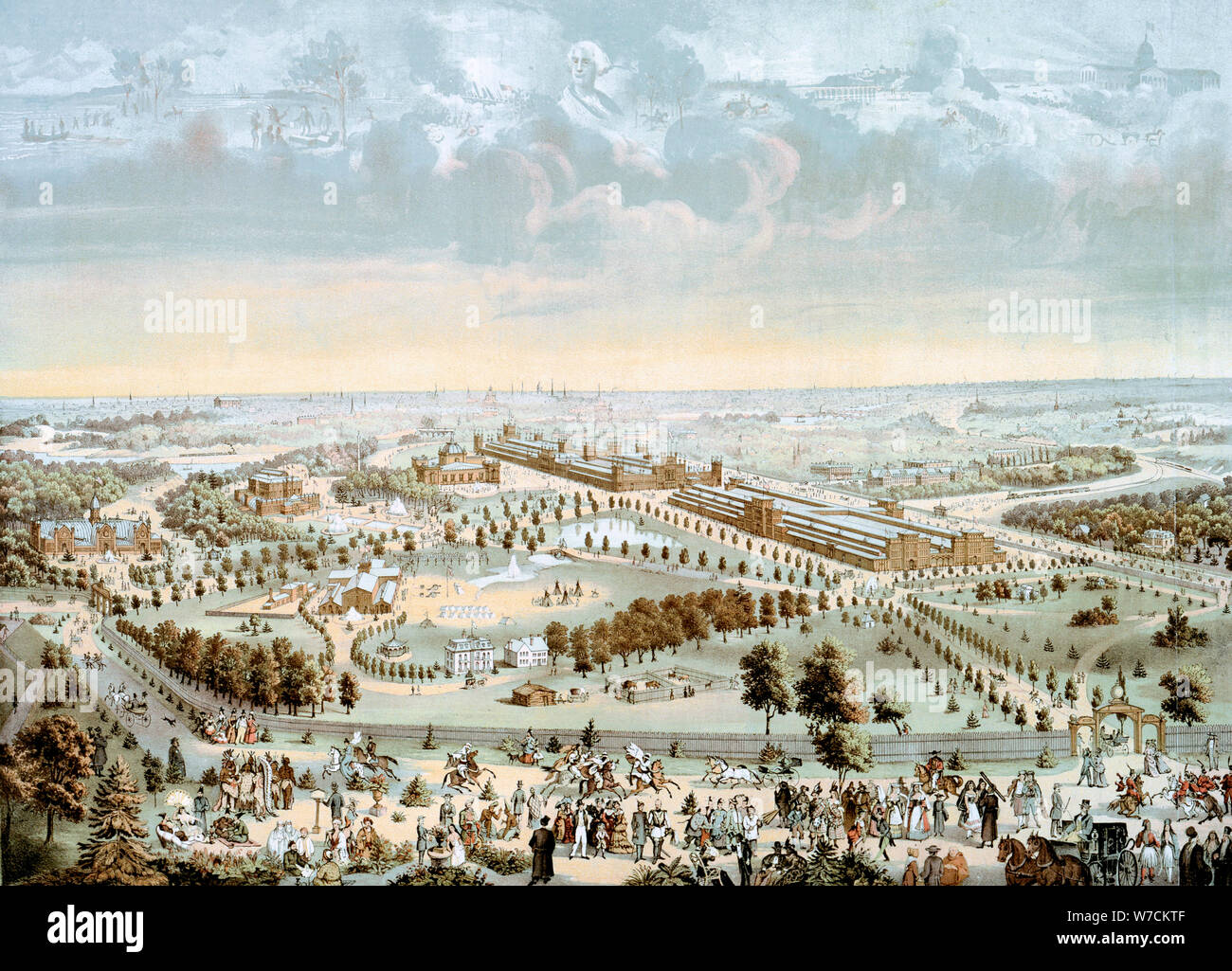 1876 centennial exposition hi-res stock photography and images - Alamy