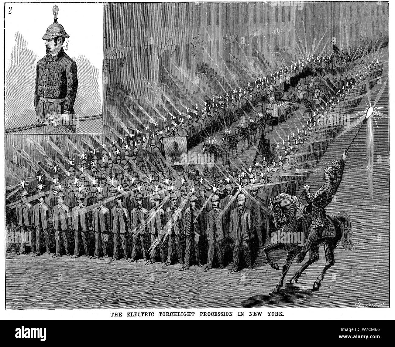 Electric torchlight procession hi-res stock photography and images - Alamy