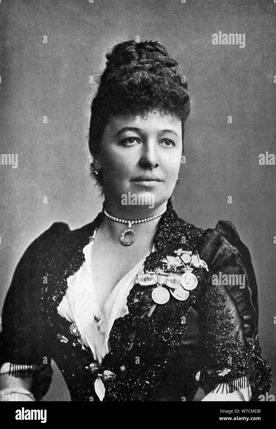 Dame Emma Albani (1852-1930), Canadian opera singer, c1890. Artist ...