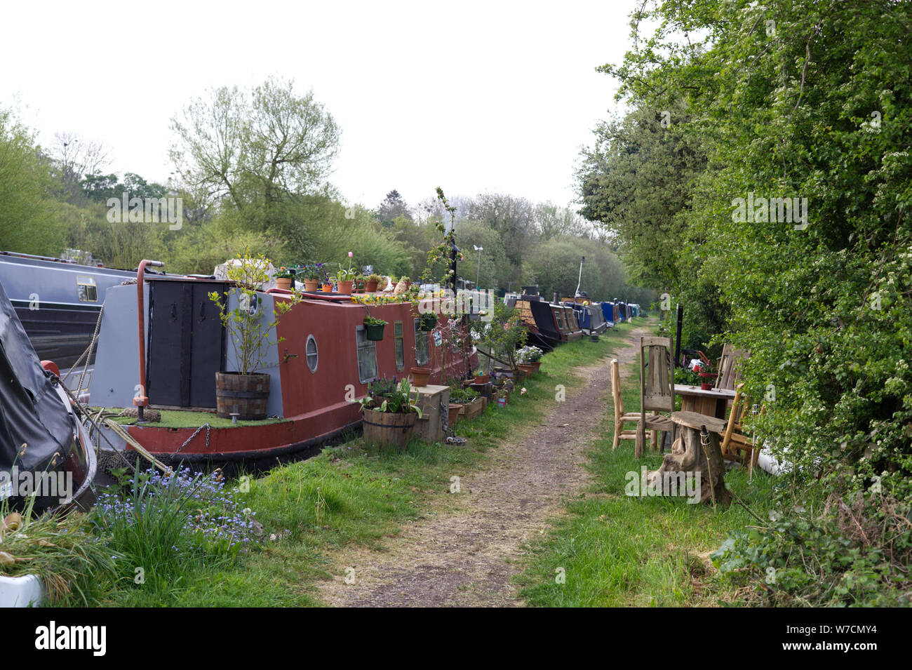 British countryside, canal walks Stock Photo - Alamy