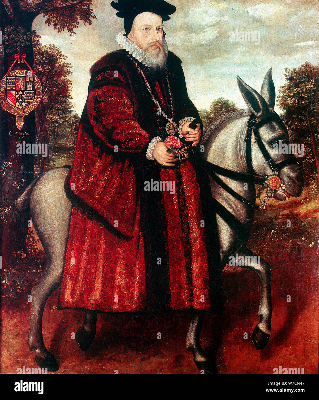 William cecil portrait colour hi-res stock photography and images - Alamy