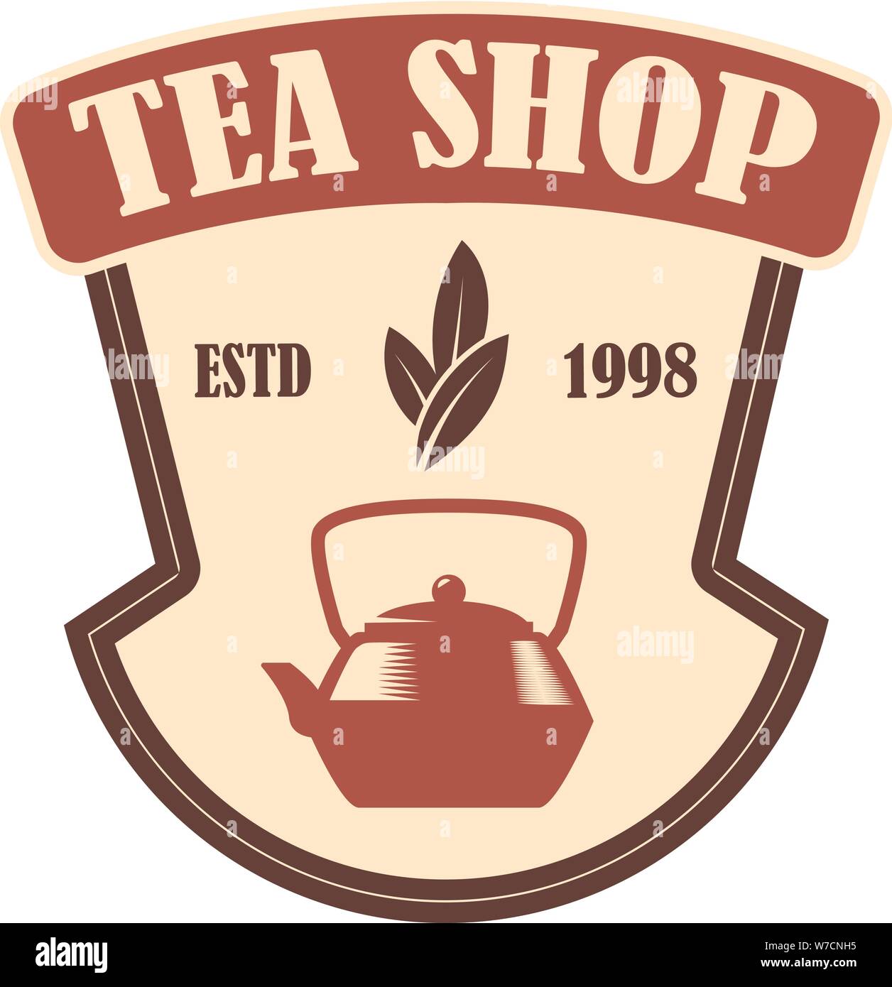 Afternoon tea illustration Stock Vector Images - Alamy