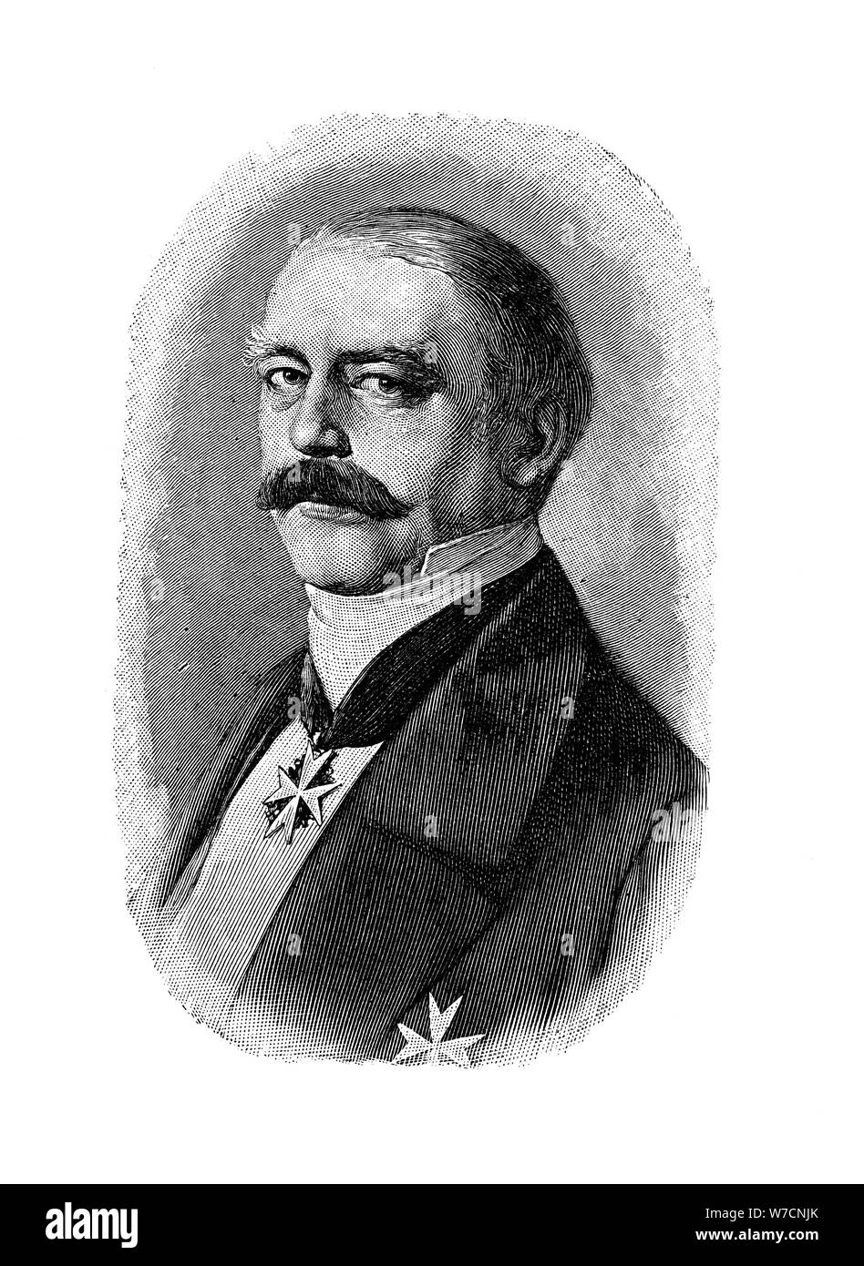 Otto von Bismarck, German statesman, as Prussian Envoy at the German ...