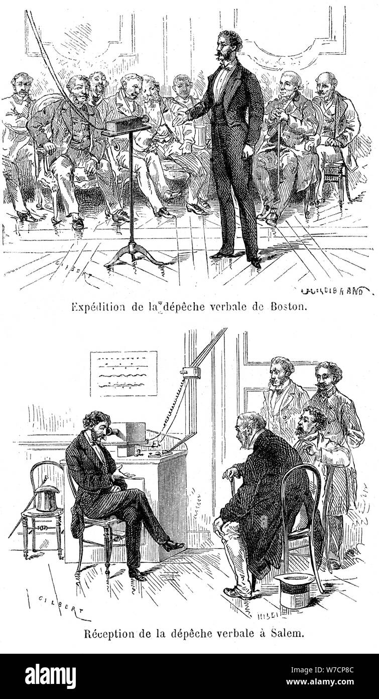 Alexander Graham Bell (1847-1922), Scottish-born American inventor ...