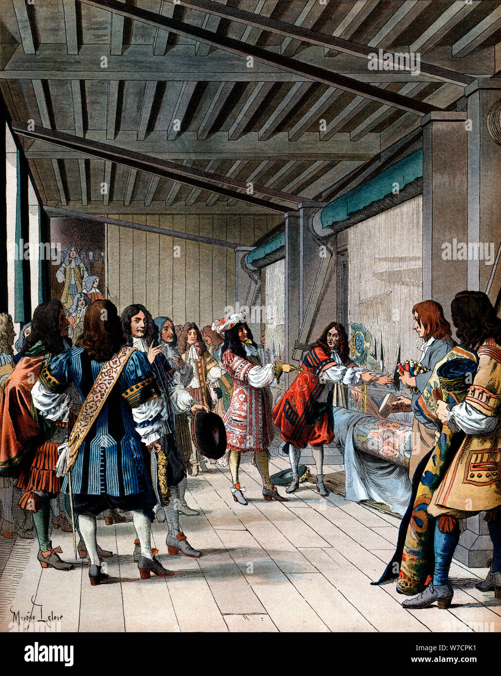 Louis xiv of france and colbert hi-res stock photography and images - Alamy