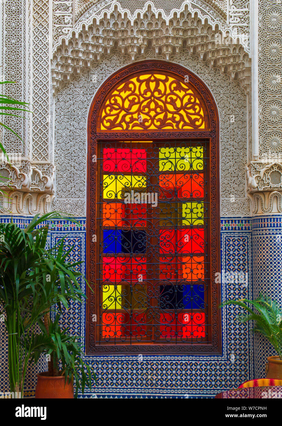 Stained glass window arab hi-res stock photography and images - Alamy