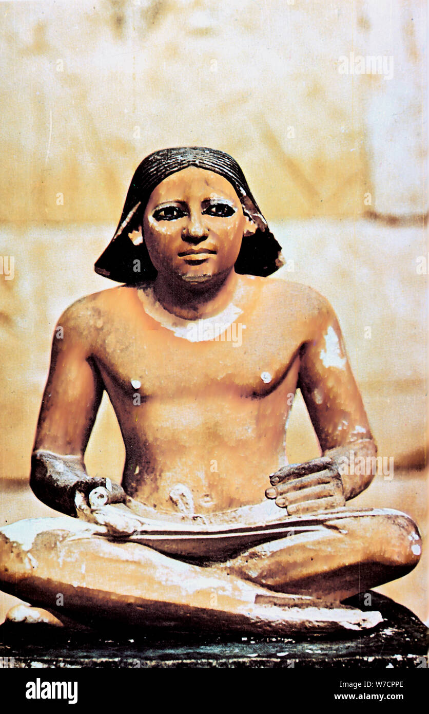 Seated scribe hi-res stock photography and images - Alamy