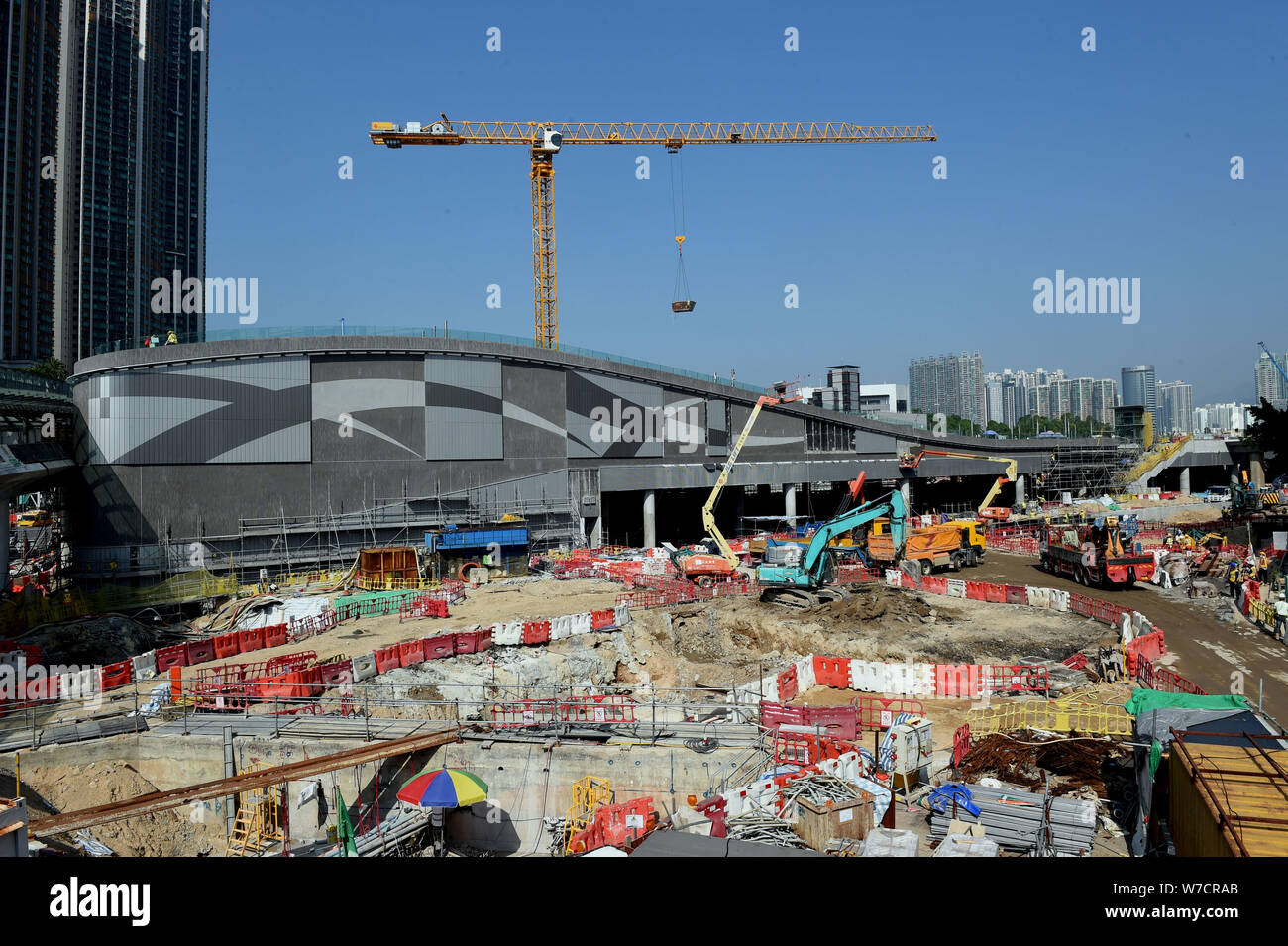 The Guangzhou-Shenzhen-Hong Kong Express Rail, which will connect the mainland and Hong Kong, is ...