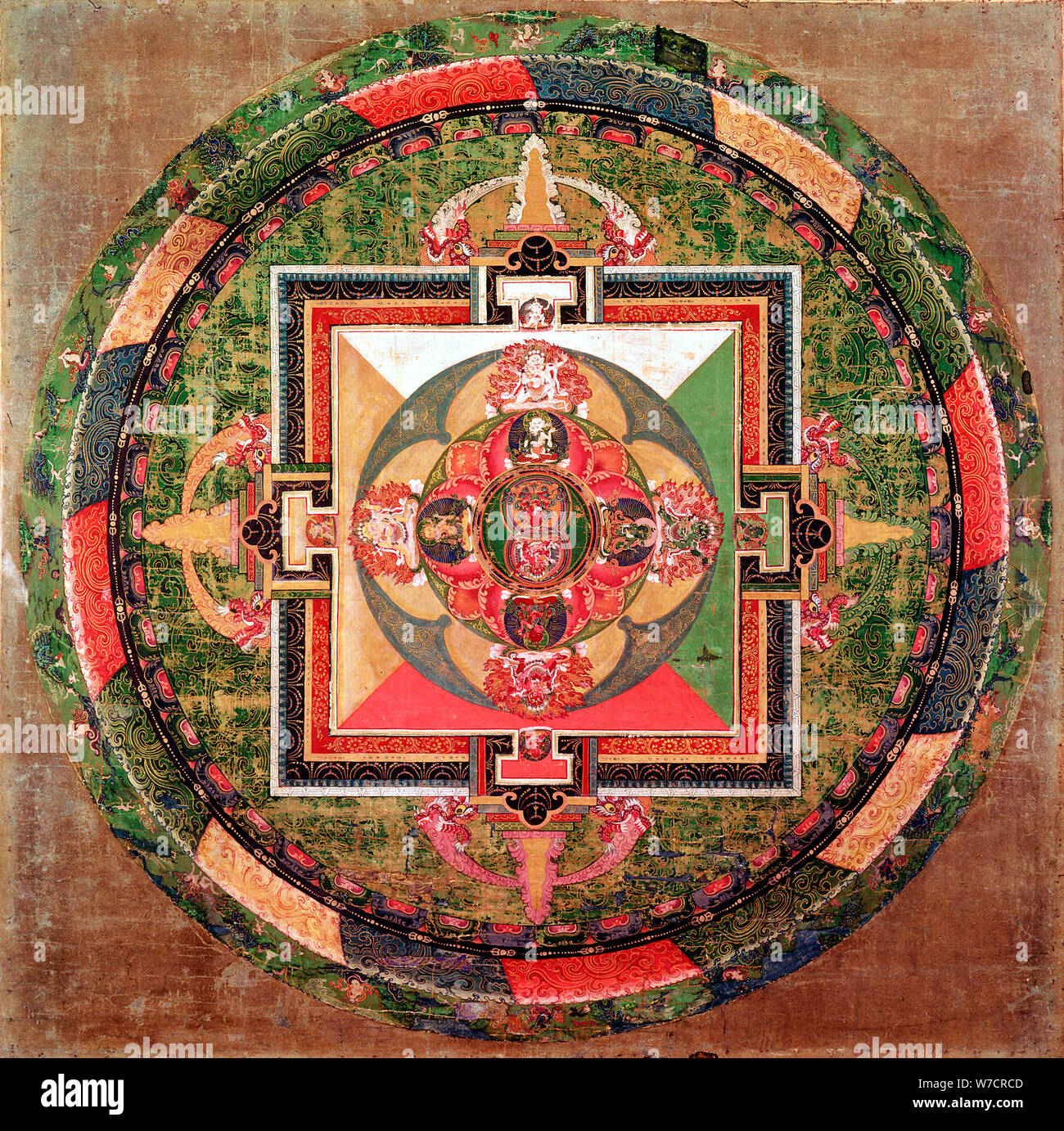 Buddhist mandala hi-res stock photography and images - Alamy