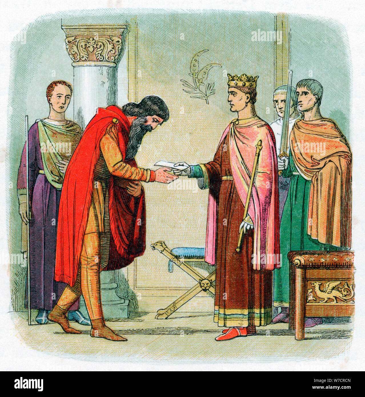 Fitzempress henry ii curtmantle king of england hi-res stock ...