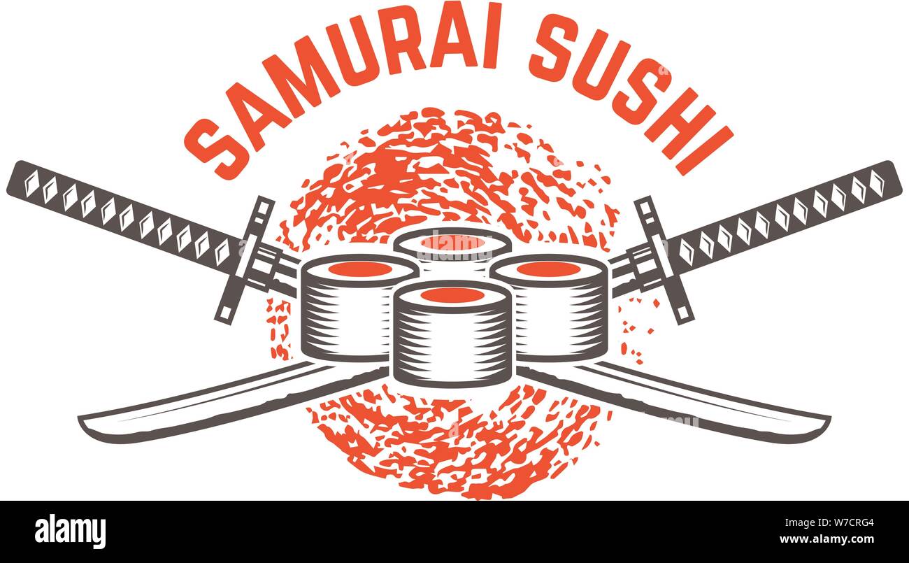 Sushi logo vector vectors hi-res stock photography and images - Alamy