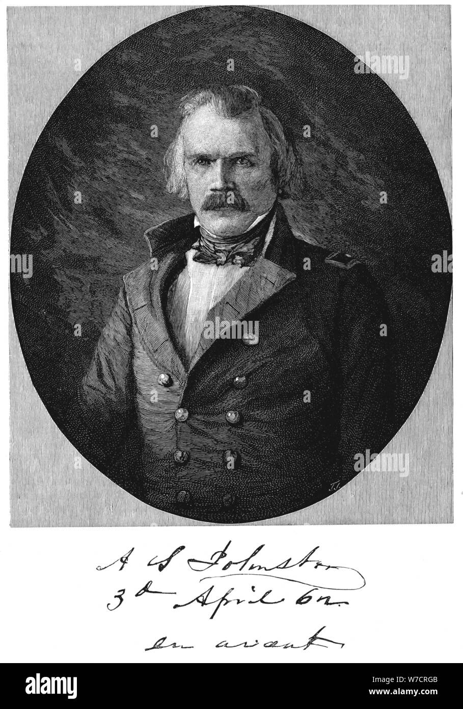 Albert sidney johnston hi-res stock photography and images - Alamy