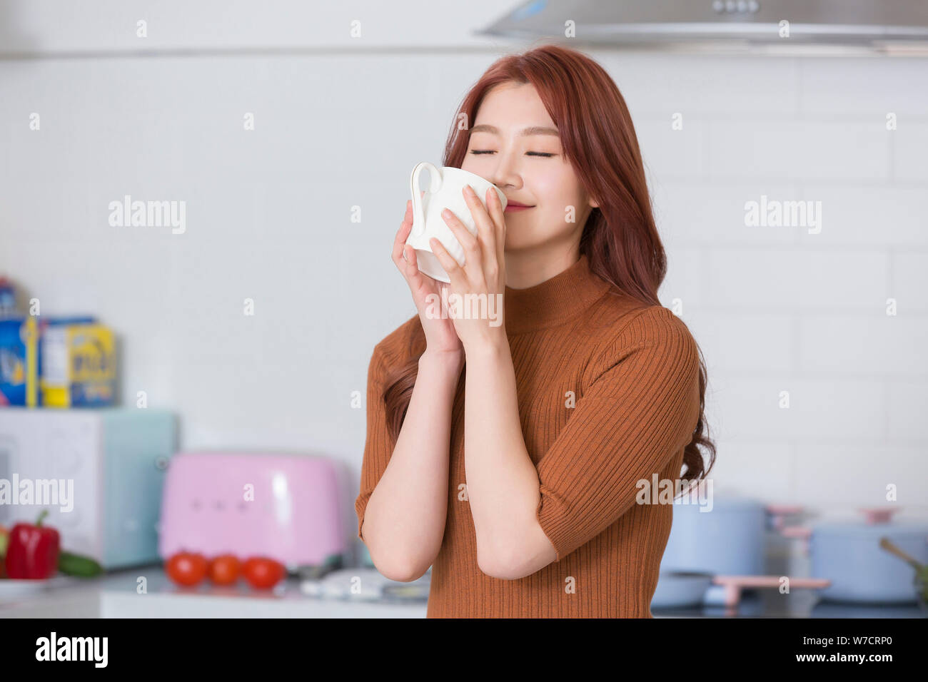 Attractive beautiful woman daily life 231 Stock Photo - Alamy