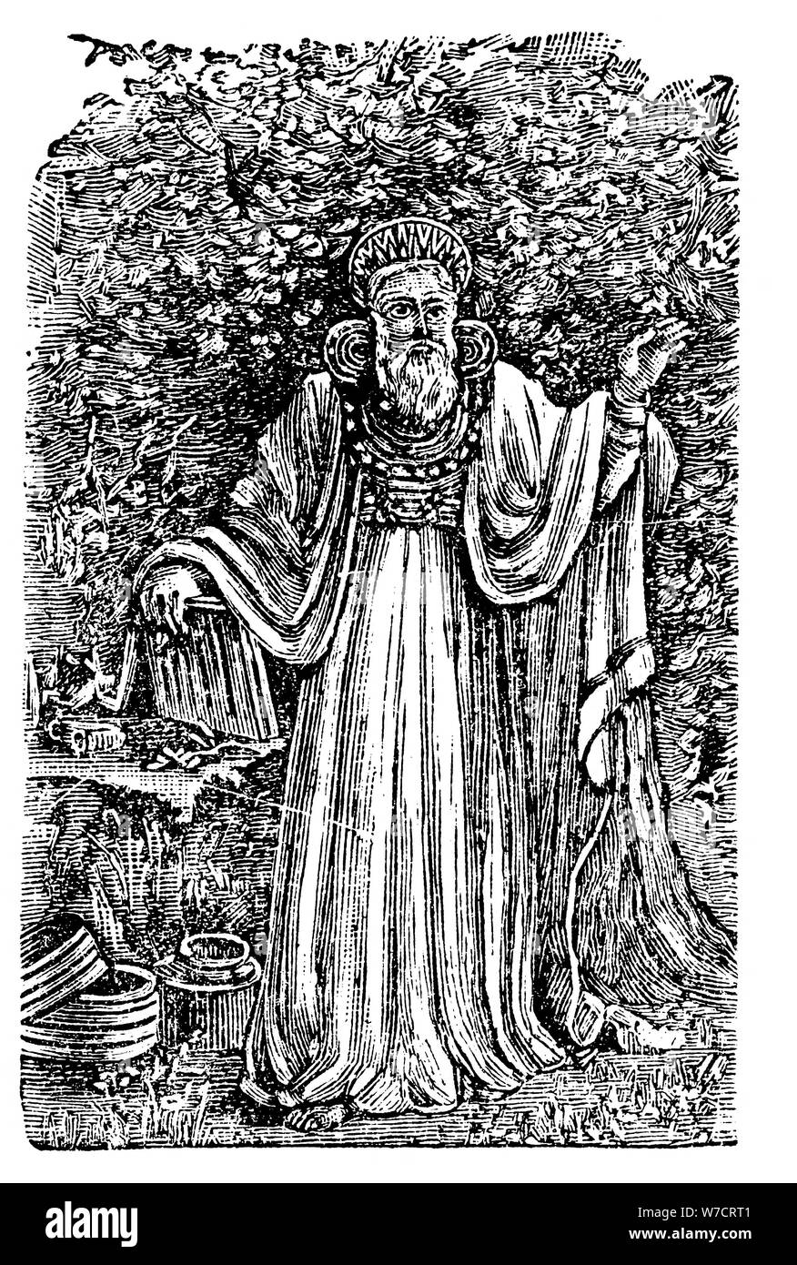 Robes ancient Black and White Stock Photos & Images - Alamy