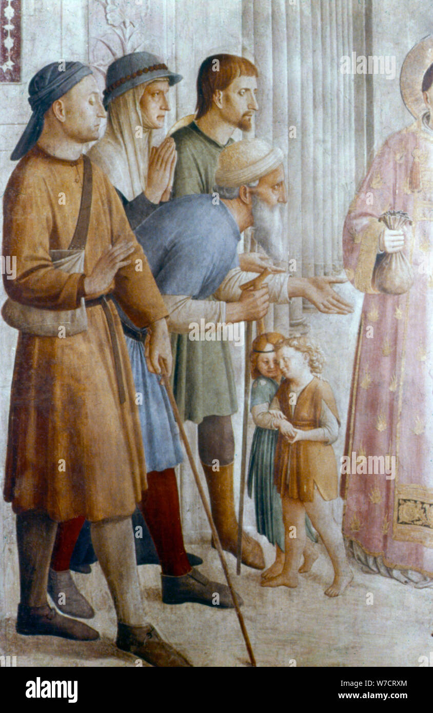Poor people medieval painting hi-res stock photography and images - Alamy