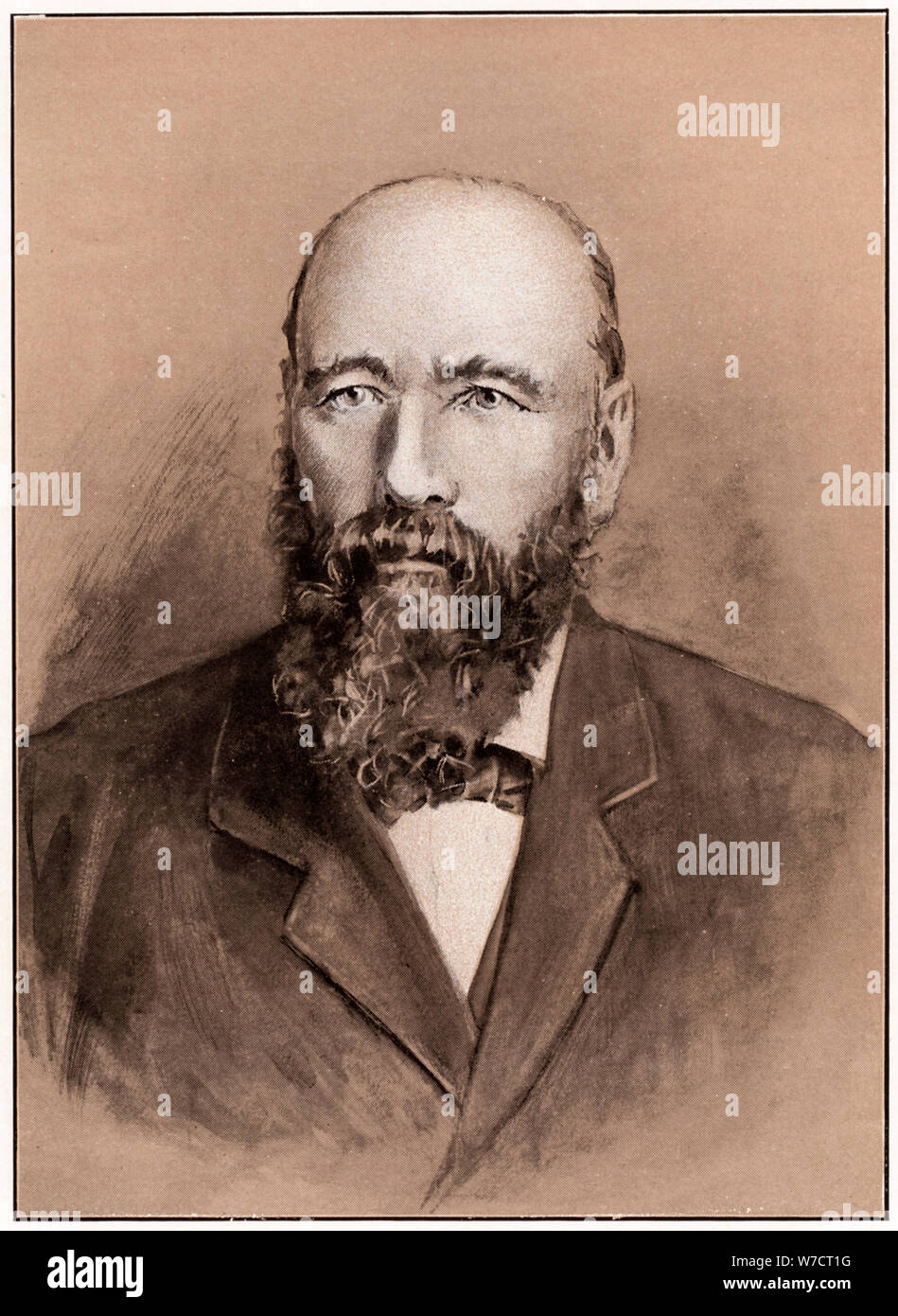 Piet Cronje, Boer leader and soldier, c1900. Artist: Unknown Stock ...