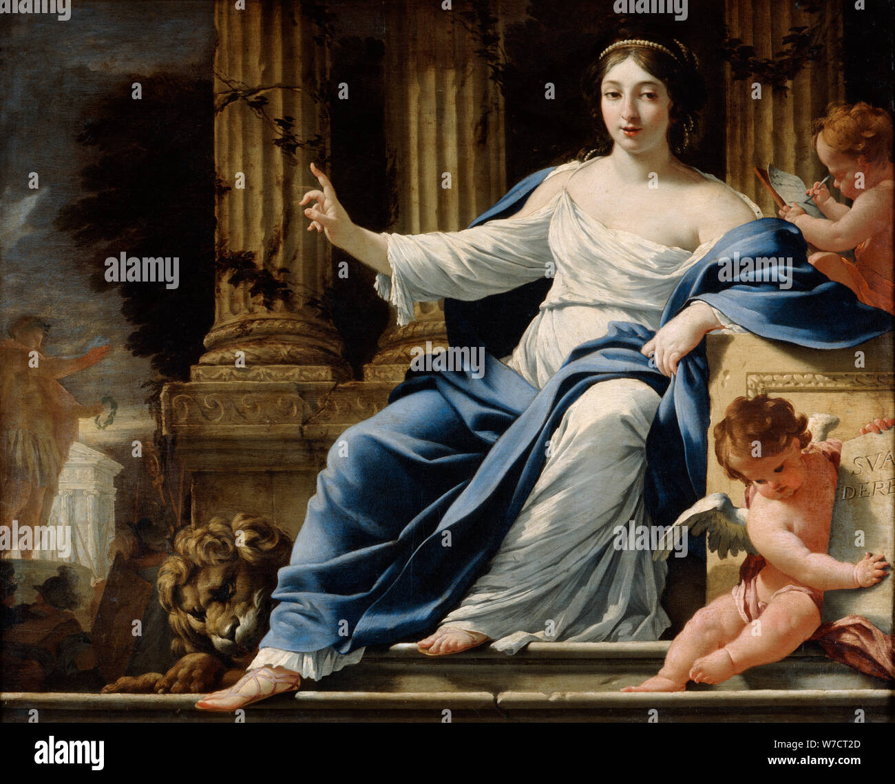 Simon vouet angel hi-res stock photography and images - Alamy