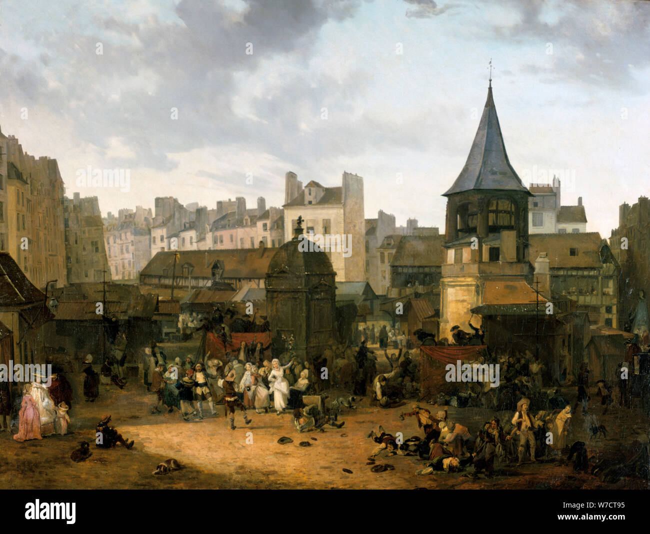 18th century french city painting hi-res stock photography and images ...