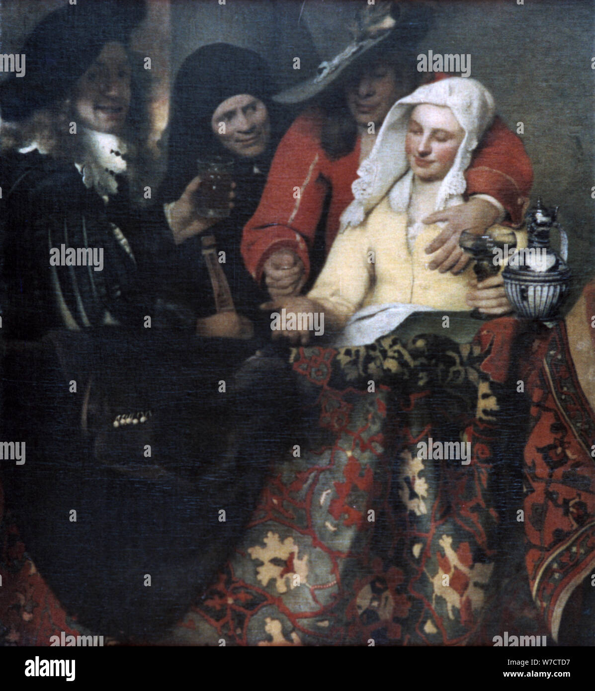 'The Procuress', 1656. Artist: Jan Vermeer Stock Photo - Alamy