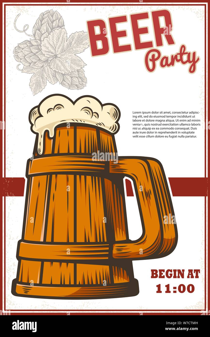Brewing process poster hi-res stock photography and images - Alamy