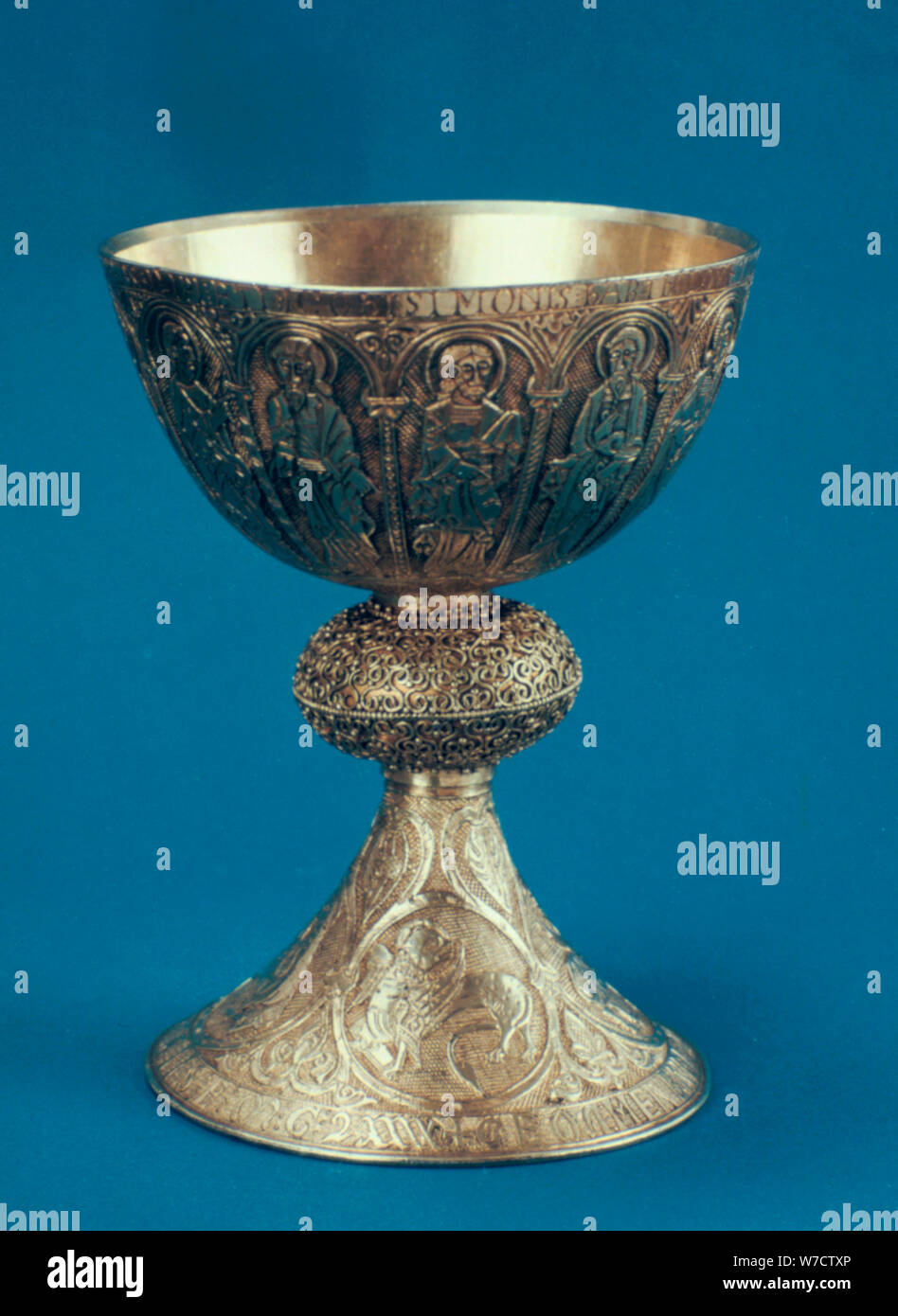 Chalice, 12th century. Artist: Unknown Stock Photo - Alamy