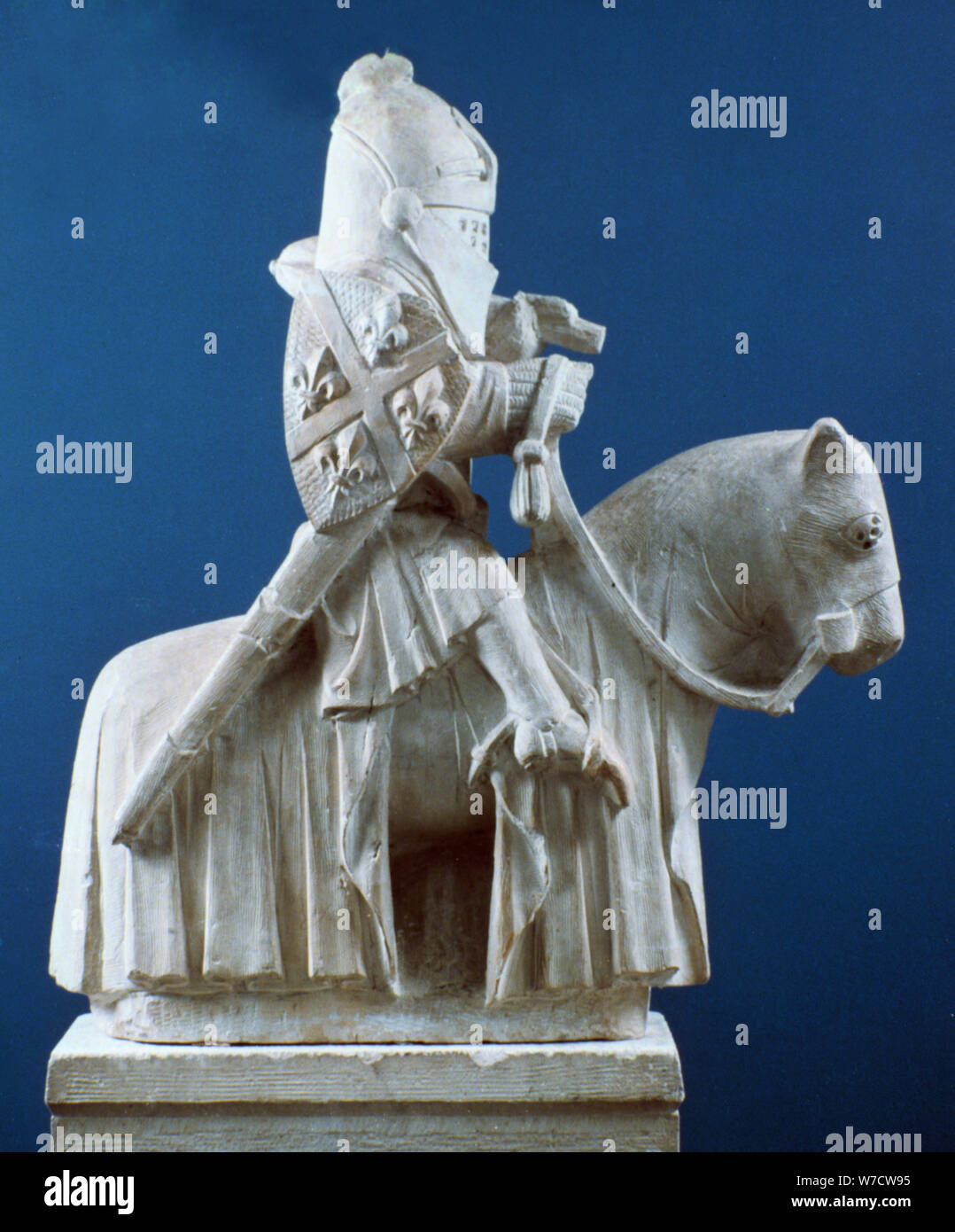 Medieval cavalier, 16th century. Artist: Domingos Joanes Stock Photo ...