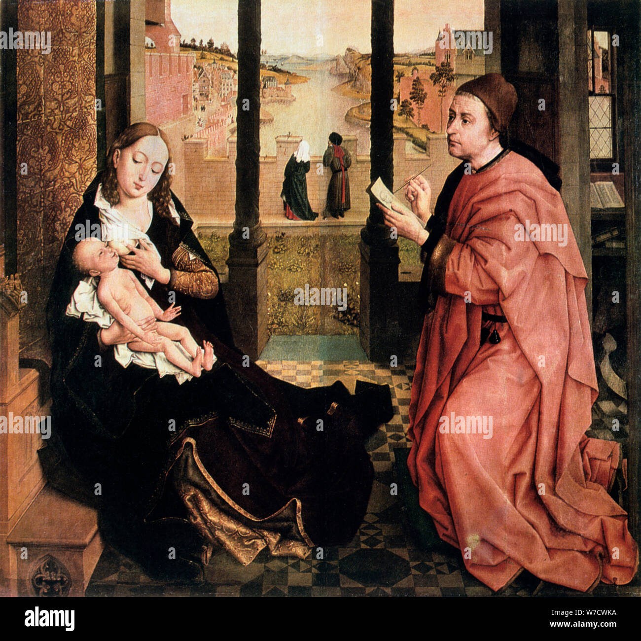 St luke drawing hi-res stock photography and images - Alamy