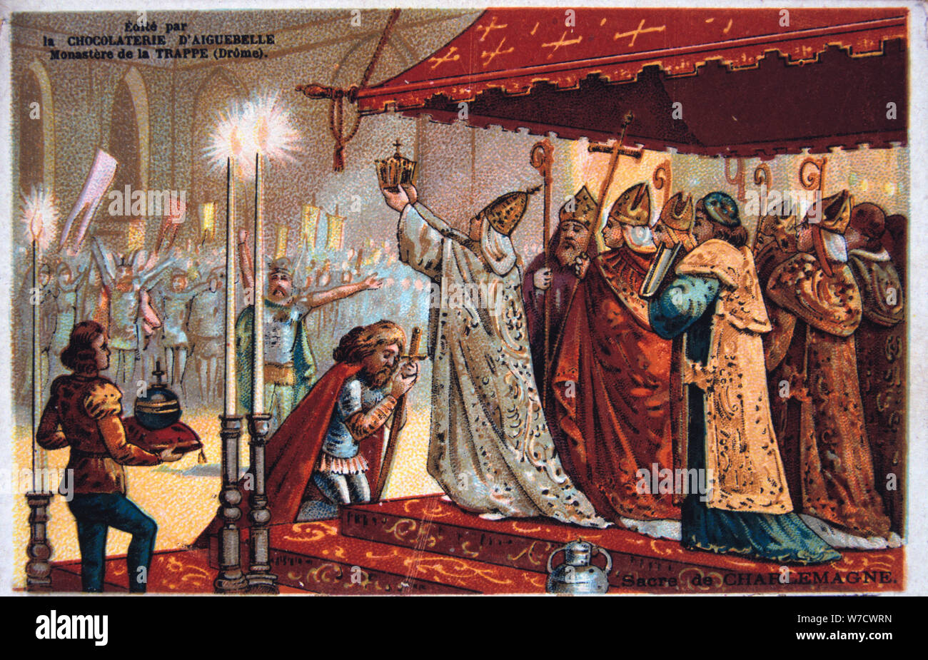 The Crowning of Charlemagne, 800 AD, (19th century). Artist: Unknown ...